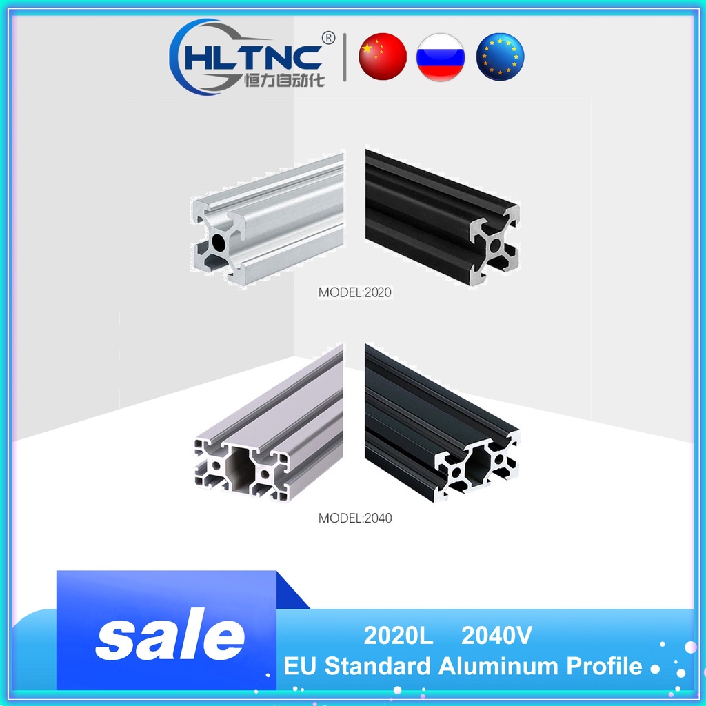 New Aluminum Profile 2020 2040 2020L 2040V 20mm V-slot European ...