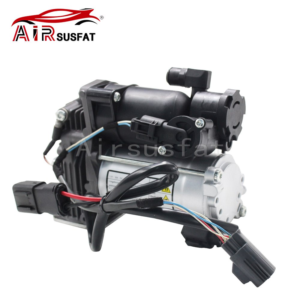 Air Compressor Pump With Line and Temperature Senor Line For Land Rover ...