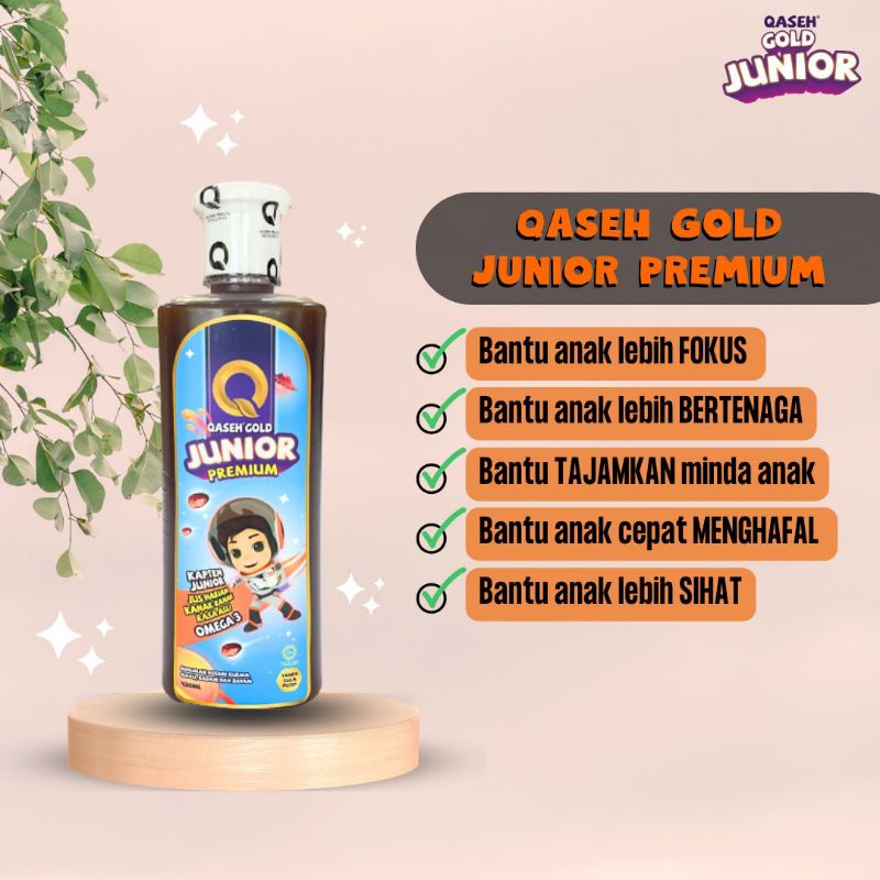 QASEH GOLD JUNIOR PREMIUM (430ML) | Shopee Malaysia