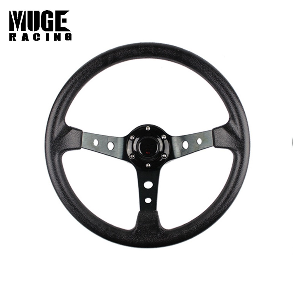 350mm 14 inch Car Racing Simulator Drifting Steering Wheel Stand Deep ...