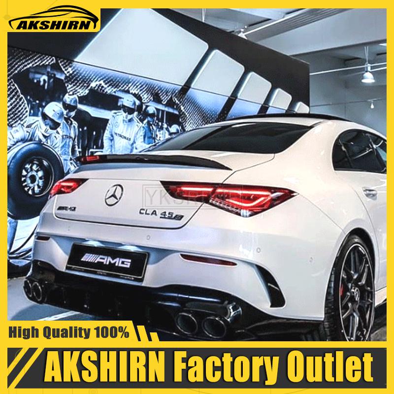 Car Lip Spoiler For Mercedes Benz W118 C118 CLA35 CLA180 CLA200 CLA250 ...
