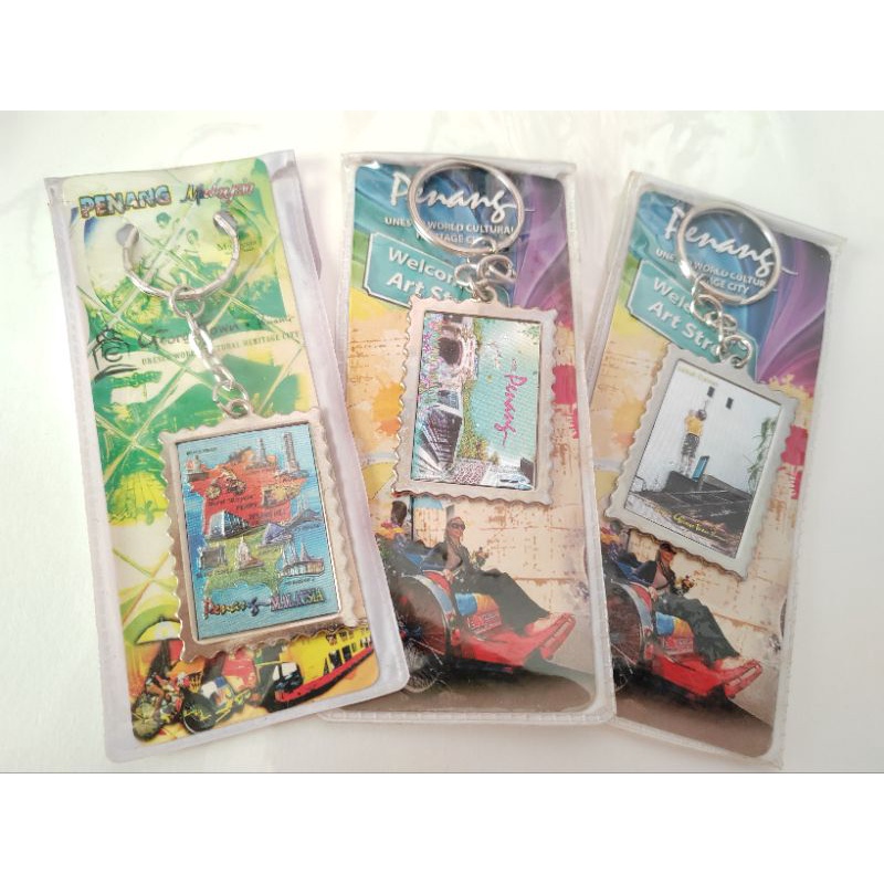 Penang Street Art Souvenir Keychain | Shopee Malaysia