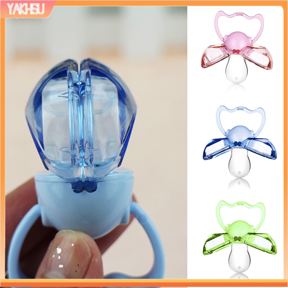 (yakhsu) Silicone Baby Toddler Automatic Closing Type Thumb Shape ...
