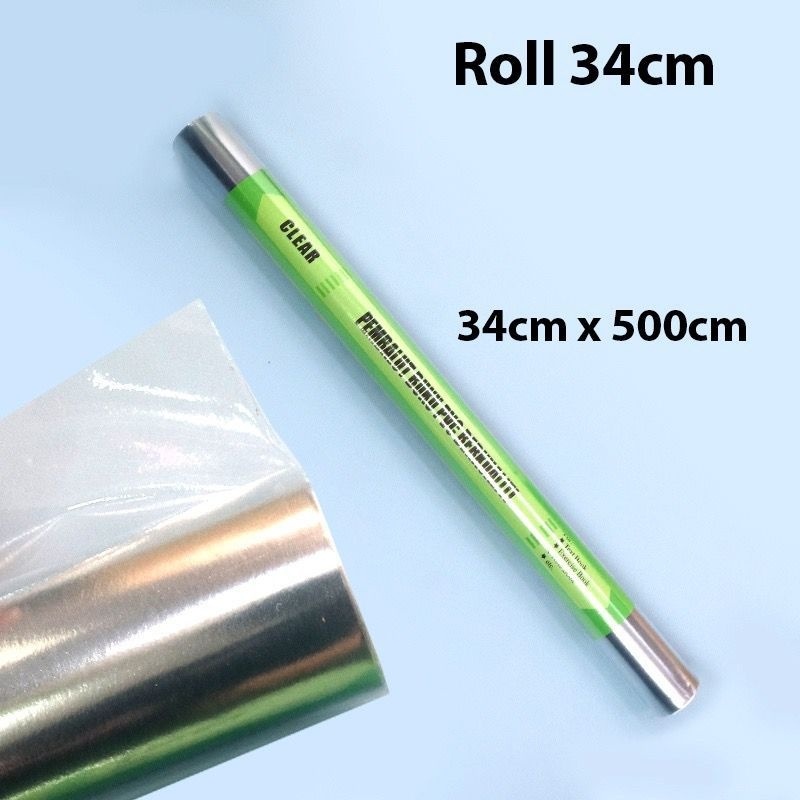 340mm PVC Book Cover Wrapper Roll / Pembalut Buku (Unicorn UBW-340 ...