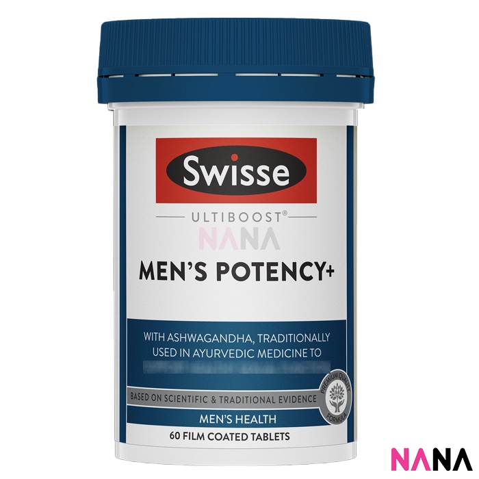 Swisse Ultiboost Men's Potency+ 60 Film Coated Tablets (EXP:11 2026) | Shopee Malaysia
