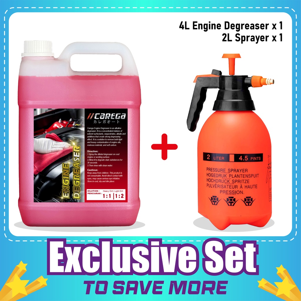 Carega Engine Degreaser Chemical Wash Chain Cleaner Bike Cleaner Oil ...