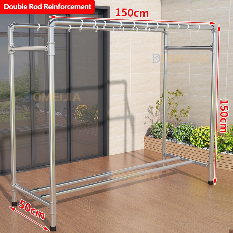 3.0M Clothes rack/ampaian baju/gantung baju jubah/rack hanger/rak ...