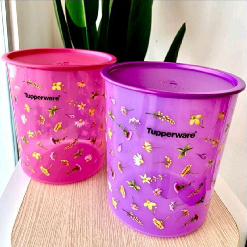 Tupperware 💥HOT ITEM💥 Spring Blooms Maxi Canister | Shopee Malaysia