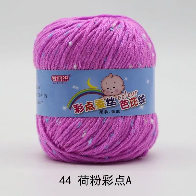 Benang Kait Dot Yarn Crochet Yarns Knitting Yarn Benang Soft Berry Dot ...