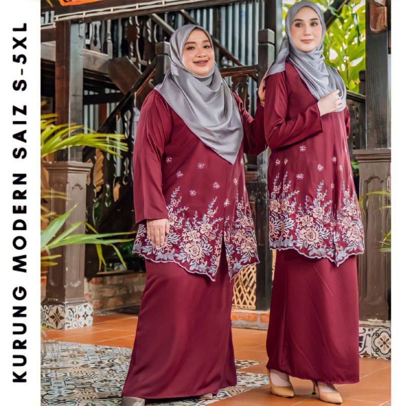 Baju Kurung Moden Saiz S Hingga 5XL Plus Size | Shopee Malaysia
