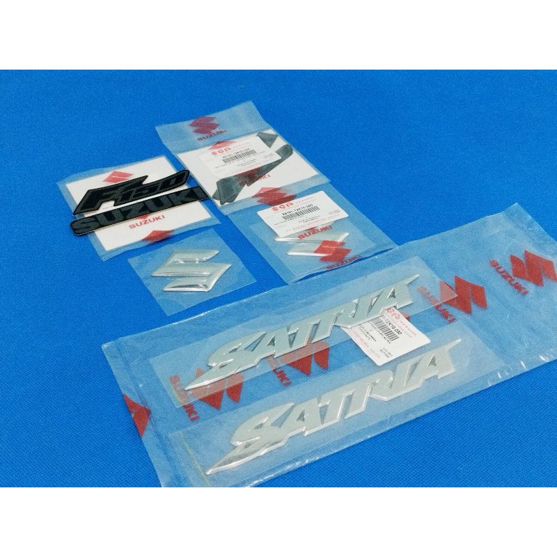 suzuki raider fi150 stiker emblem satria fi ORIGINAL | Shopee Malaysia