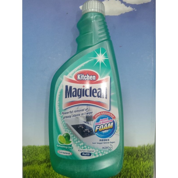 MAGICLEAN GLASS CLEANER / KITCHEN CLEANER LIME / KITCHEN CLEANER APPLE ...