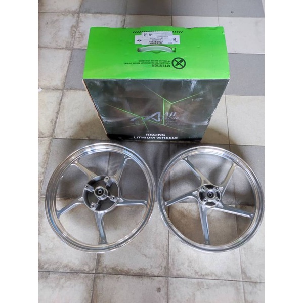 Sportrim sport rim (Aji Racing) honda Rs150 Rsx150 rs 150R full cnc 1.85 1.6 | Shopee Malaysia