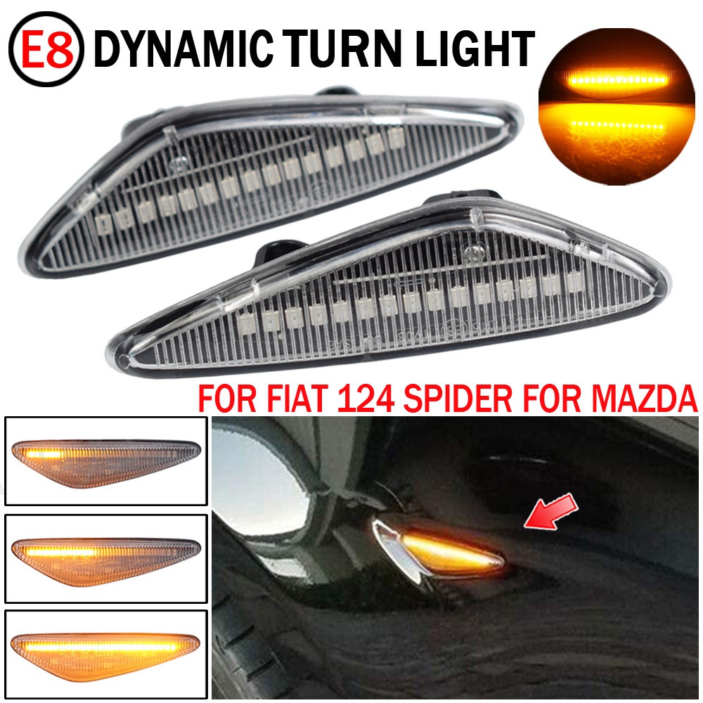 Dynamic Led Side Marker Turn Signal Repeater Light for Mazda MX-5 Miata ...