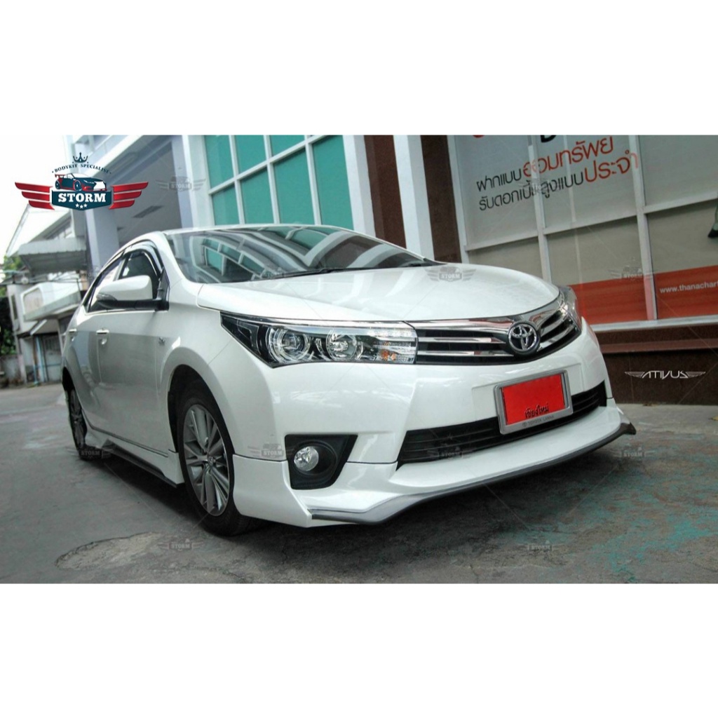 TOYOTA ALTIS 2014 - 2016 ( ATIVUS ) BODYKITS WITH 2K COLOR PAINT - ABS ...