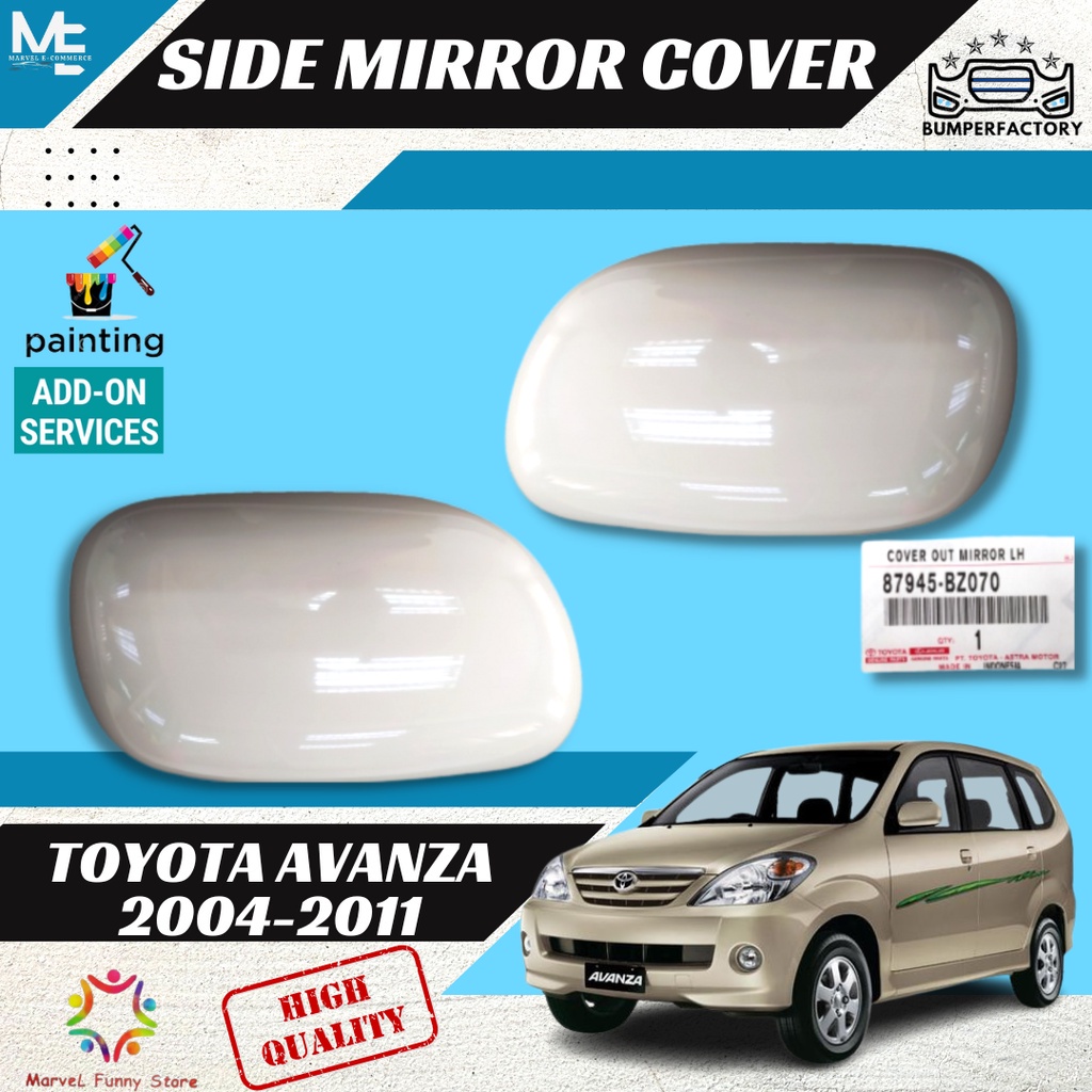 Toyota Avanza Lama 2004 Side Mirror Cover Tepi Cermin Sisi Penutup ...