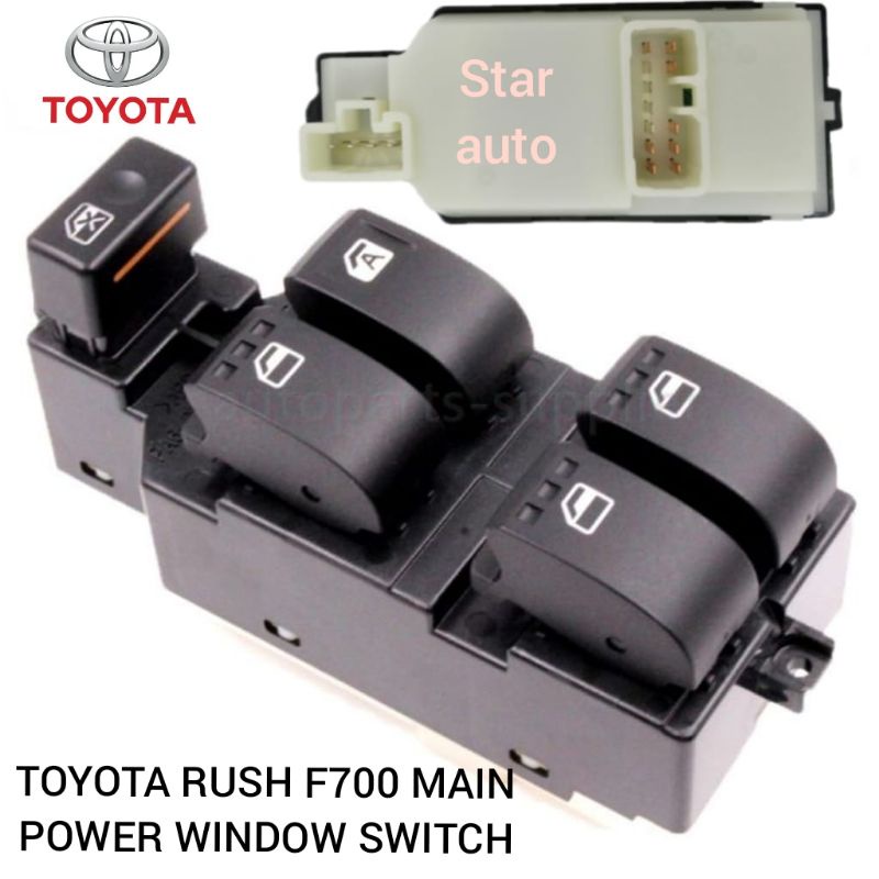 TOYOTA RUSH F700 MAIN POWER WINDOW SWITCH | Shopee Malaysia