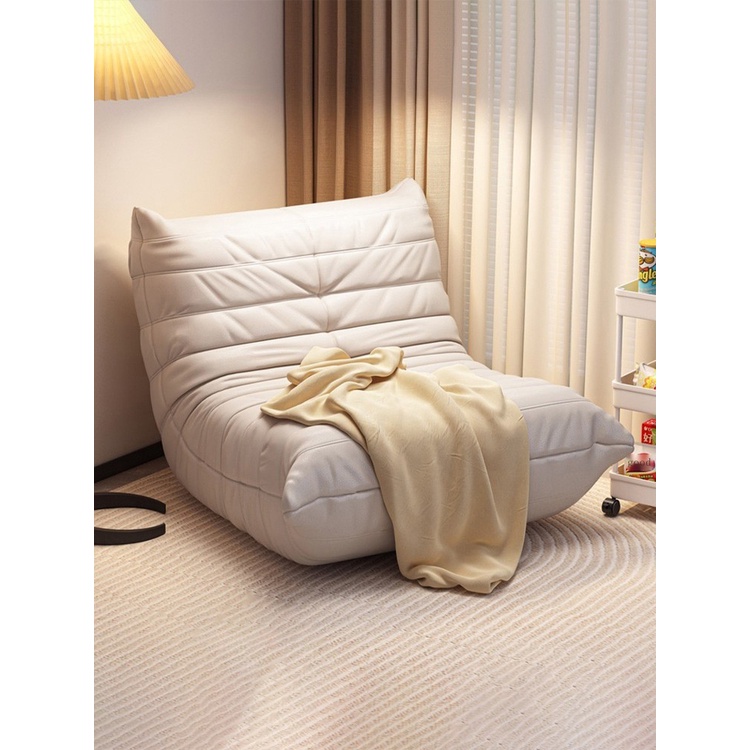 Caterpillar sofa balcony bedroom reclining chair single chair sedentary ...