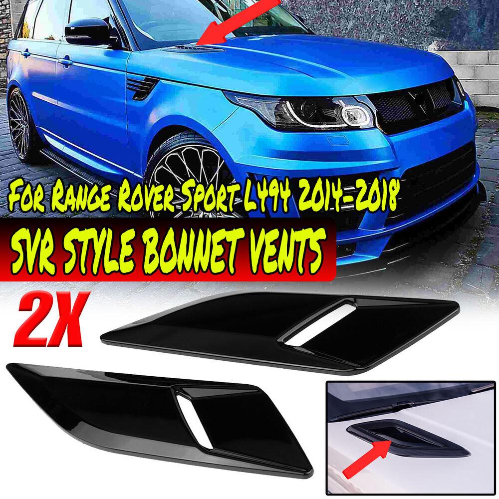 Car Front Bonnet Vents Hood SVR STYLE for LAND ROVER Range Rover L494 ...