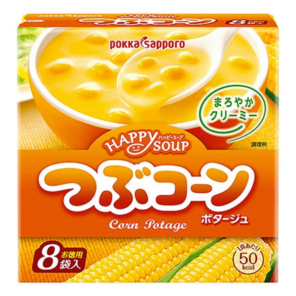 POKKA Happy Soup Value Cone - 8 Bags (Made in Japan)(Direct from Japan ...