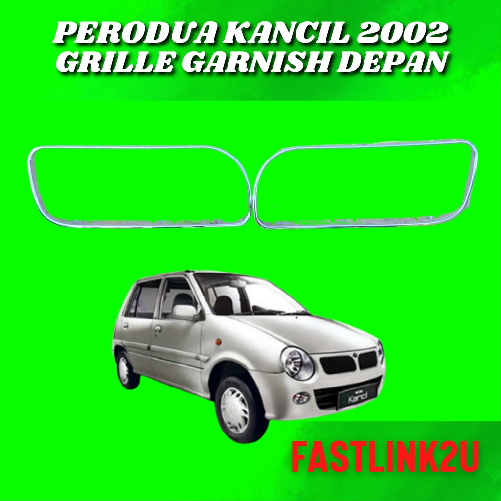 Perodua Kancil Bulat 2002 Grille Depan Sarong Grill 100% New Baru High ...