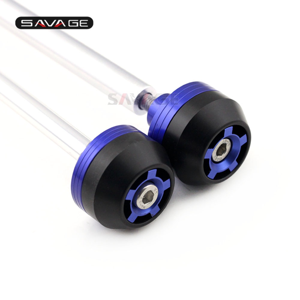 Front Rear Axle Fork Crash Sliders For YAMAHA FZ-1N FZ1N 2006-2012/ FZ1 ...