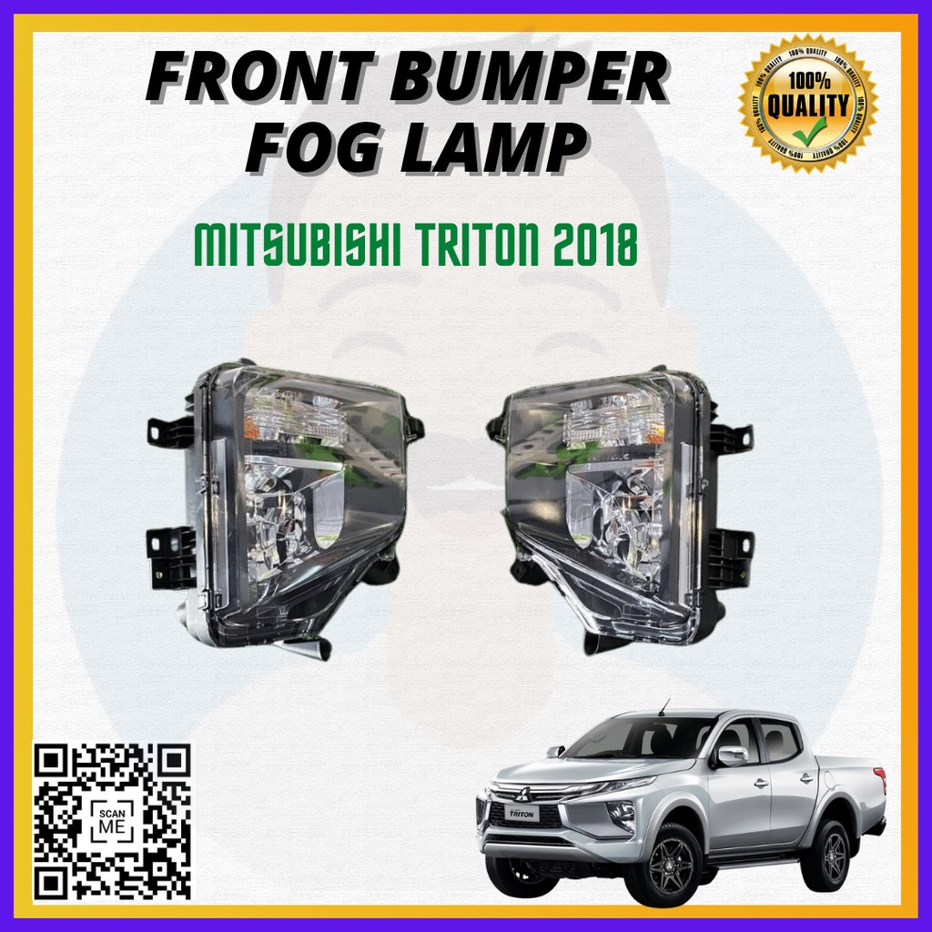 Mitsubishi L200 TRITON 2018 Front Bumper Fog Lamp Front New High ...