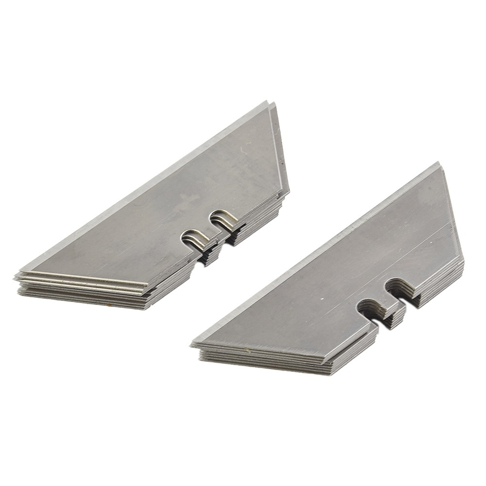 20Pcs Trapezoidal Blade Replacement Blade W/ Box 60*18mm 60# Carbon ...