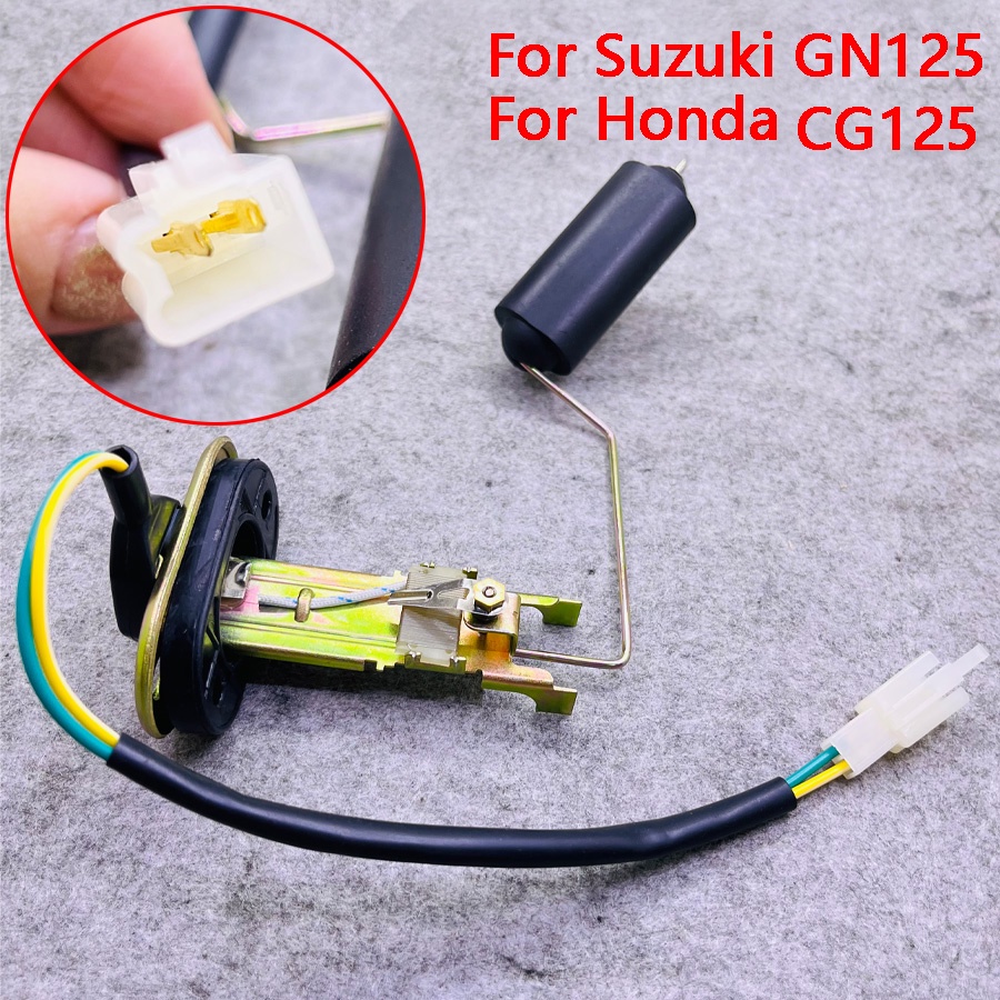 1PC Alloy Motorcycle Fuel Gas Tank Oil Level Sensor Float Gauge Scooter ...