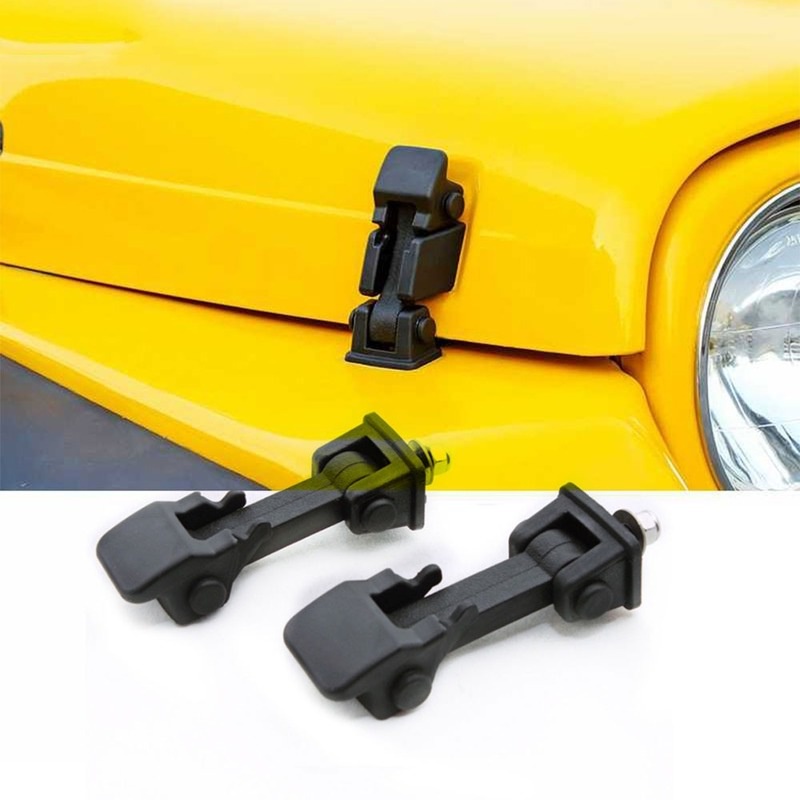 1 Pair Engine Lock Hood Latches - Modified Hood Hasp Engine Car Engine ...