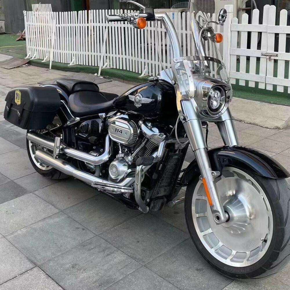 12"; 14"; 16"; Bar Handlebars 2 inches For Harley Dyna FXDF FAT BOB ...
