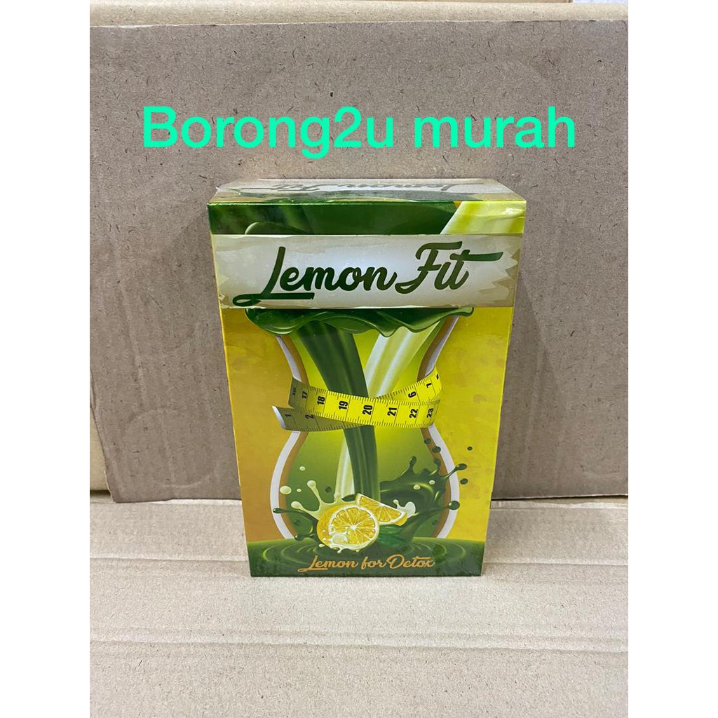 🍋LEMON FIT 10Sachet x 15Grm ORIGINAL HQ🍋 | Shopee Malaysia