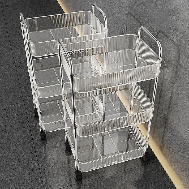 She Rack Transparent Rack Floor-standing Trolley Cosmetics Bedroom ...