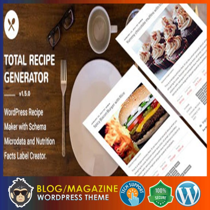 Total Recipe Generator - WordPress Recipe Maker with Schema and ...