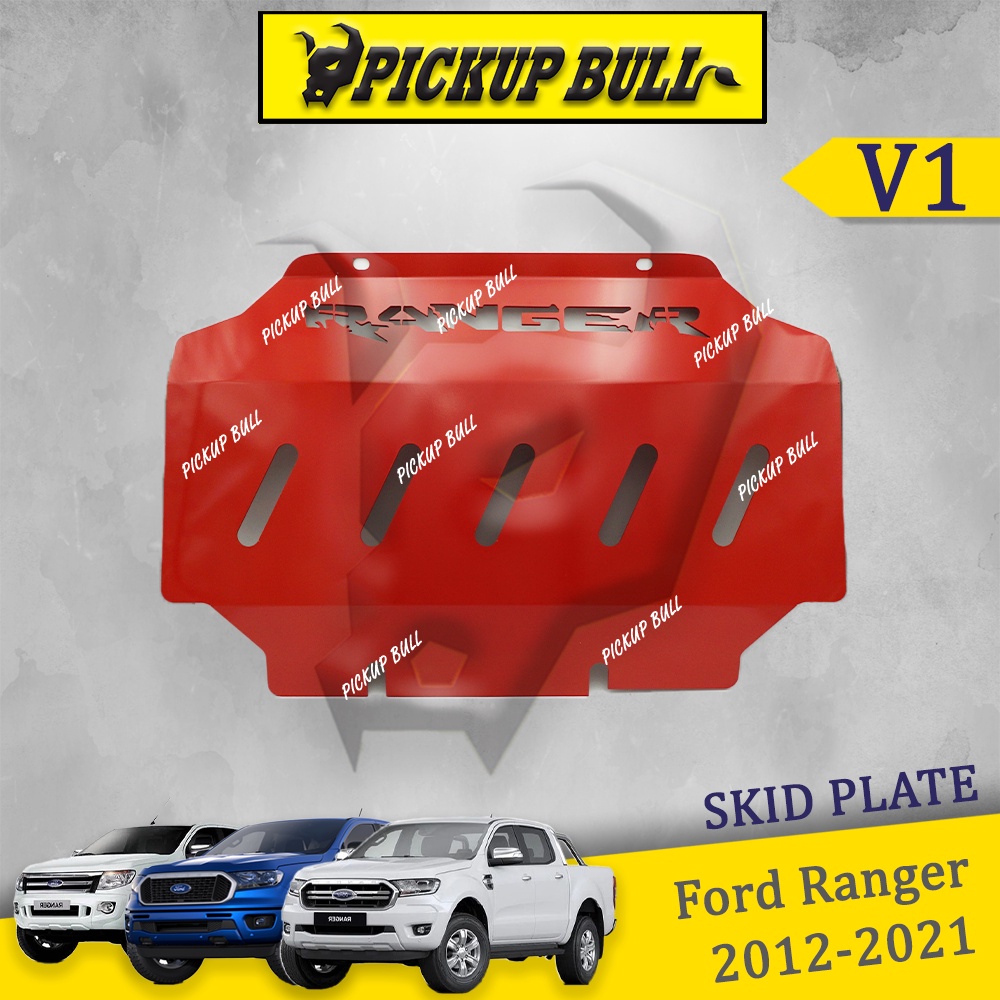 Ford Ranger Skid Plate Stone Engine Cover Front Guard T6 T7 Pelindung ...