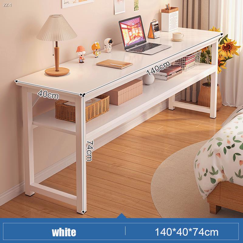 Office Table Computer Table Long writing desk Modern study table Meja ...