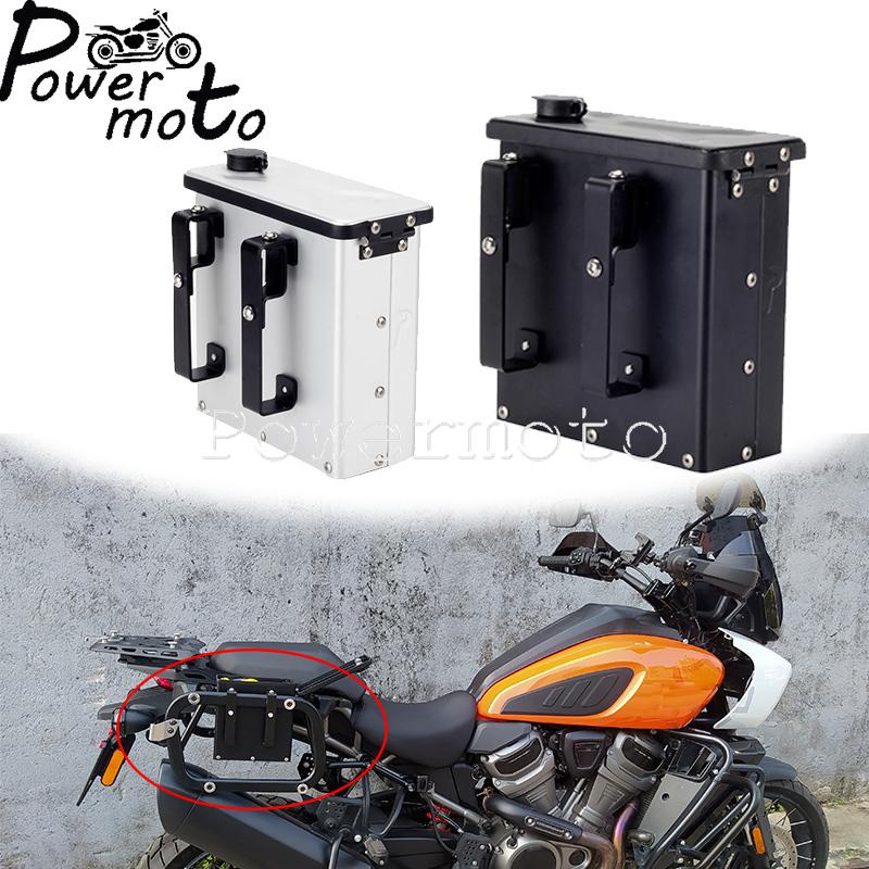 Motorcycle 2.3 Liters Toolbox Mount Storage Tool Box Side Case Mounting ...