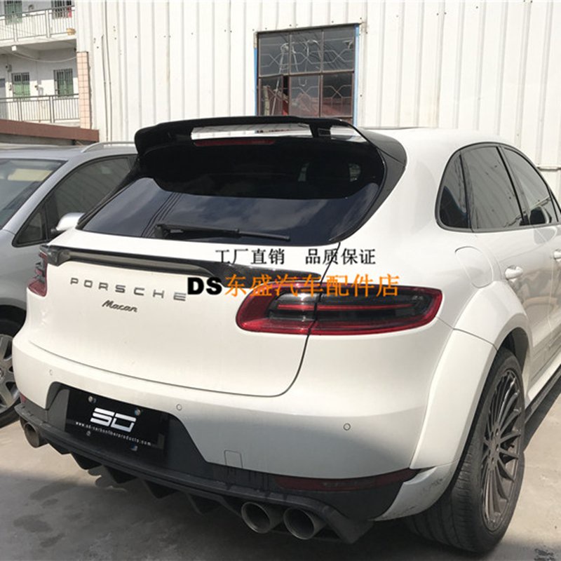 3pcs For Porsche Macan 2014-2017 Car Styling Carbon Fiber Rear Roof ...