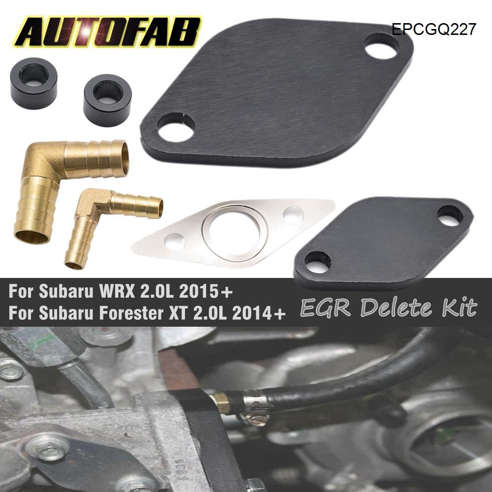 AUTOFAB Exhaust EGR Plate Kit EGR Blanking Cap For Subaru WRX For ...