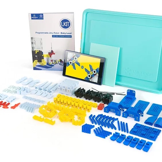 Outlet Children Building Blocks Smart Programming Robot Builder Children's Diy Handmade Toy Set ...