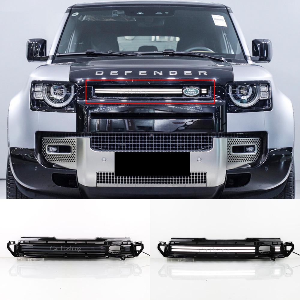 DRL For Land Rover Defender 2020 2021 2022 2023 Accessories LED Daytime ...