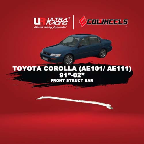 Ultra Racing | TOYOTA COROLLA (AE101/ AE111) 91"-02" - FRONT STRUCT BAR ...