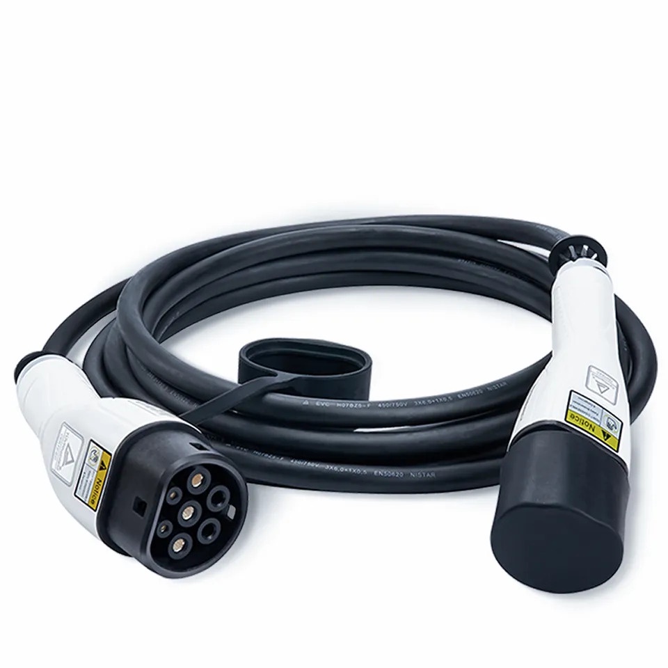 32A Single Phase IEC 62196 Type 2 EVSE Cable EV Charging Cable 10M ...