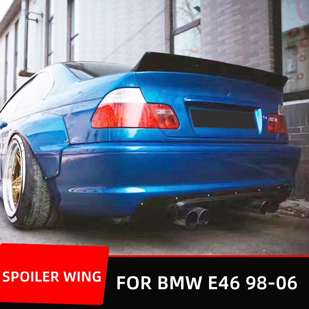 MP Style Glossy Black Rear Trunk Lid Ducktail Lip Wing Spoiler For BMW ...