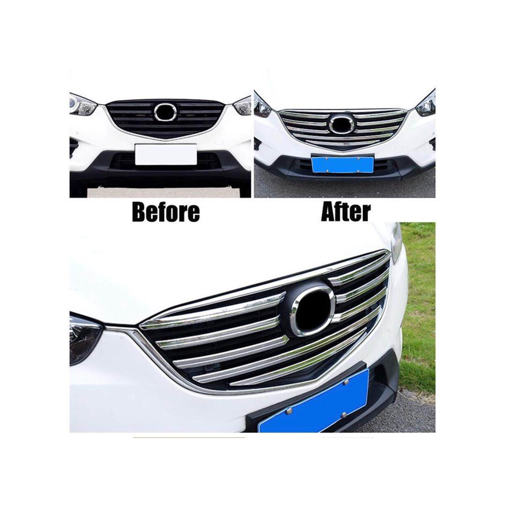 Mazda Cx5 2013-2016 Front Grille Chrome Trim | Shopee Malaysia