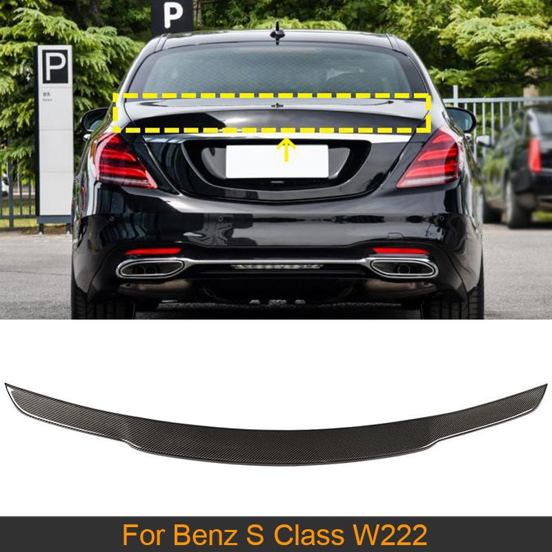 Car Rear Trunk Wing Spoiler For Mercedes-Benz S Class W222 2014 - 2019 ...
