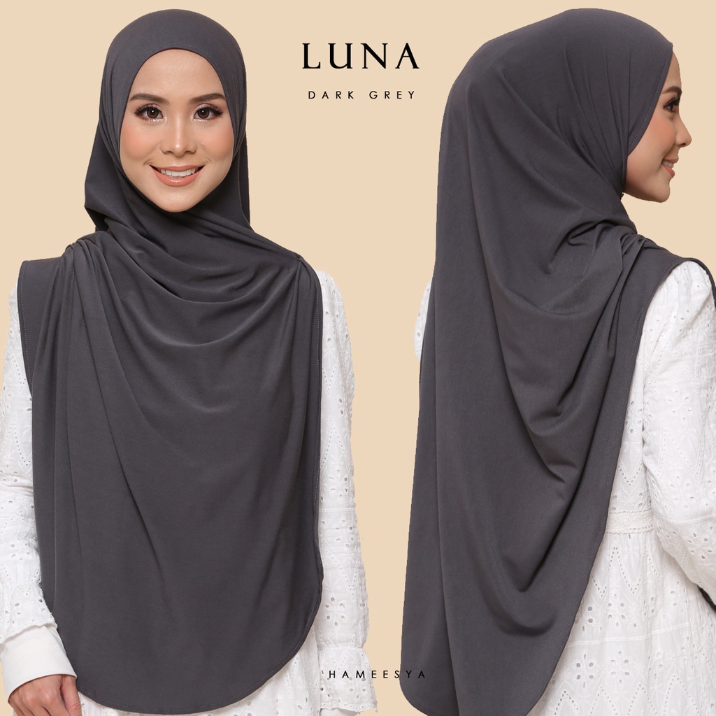 Bshawl Luna Shawl Butterfly Ironless Hameesya Triangle Shawl Segitiga ...