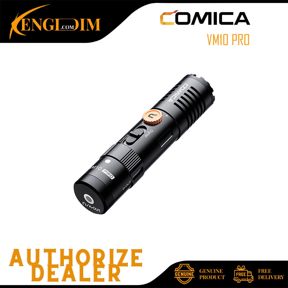Comica Audio VM10 PRO Mini Cardioid Digital/Analog Shotgun Microphone ...