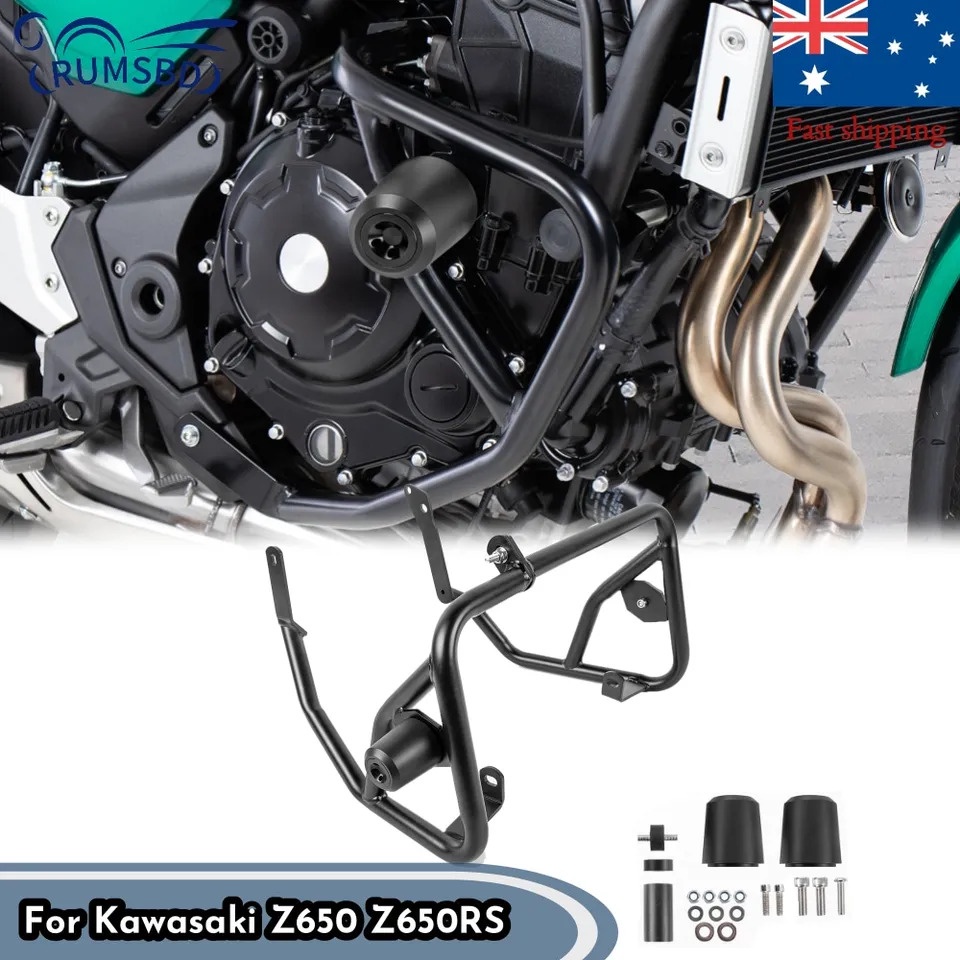 Z650 Z650RS Motorbike Frame Crash Bar Buffer Falling Protector For ...