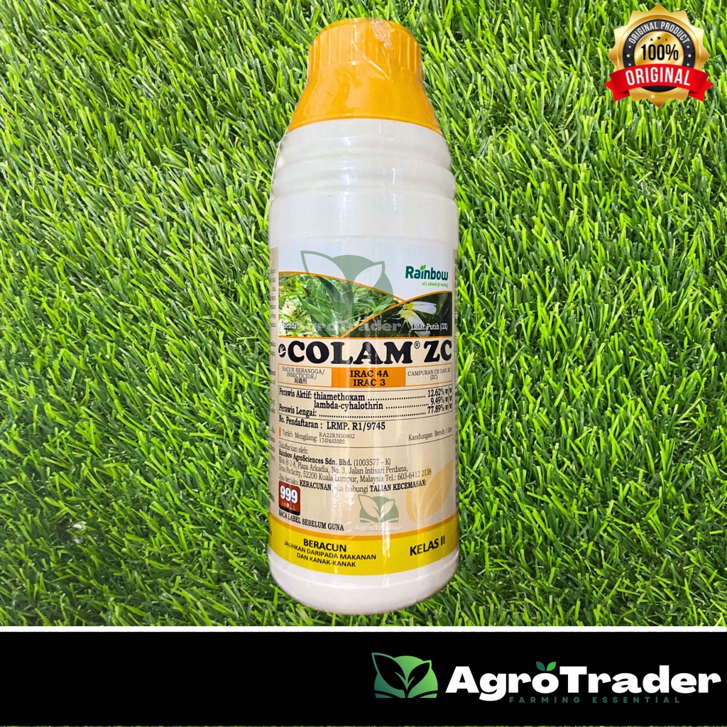 Rainbow Colam ZC 1L -Thiamethoxam 12.62% + Lambda-cyhalothrin 9.49% ZC ...